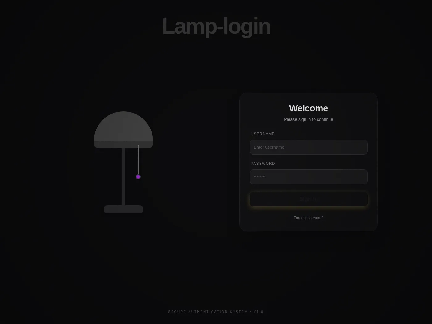 React TS Login Page