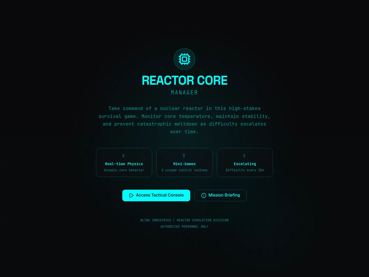 Reactor Core Manager