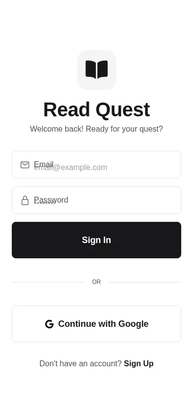 Read Quest Mobile