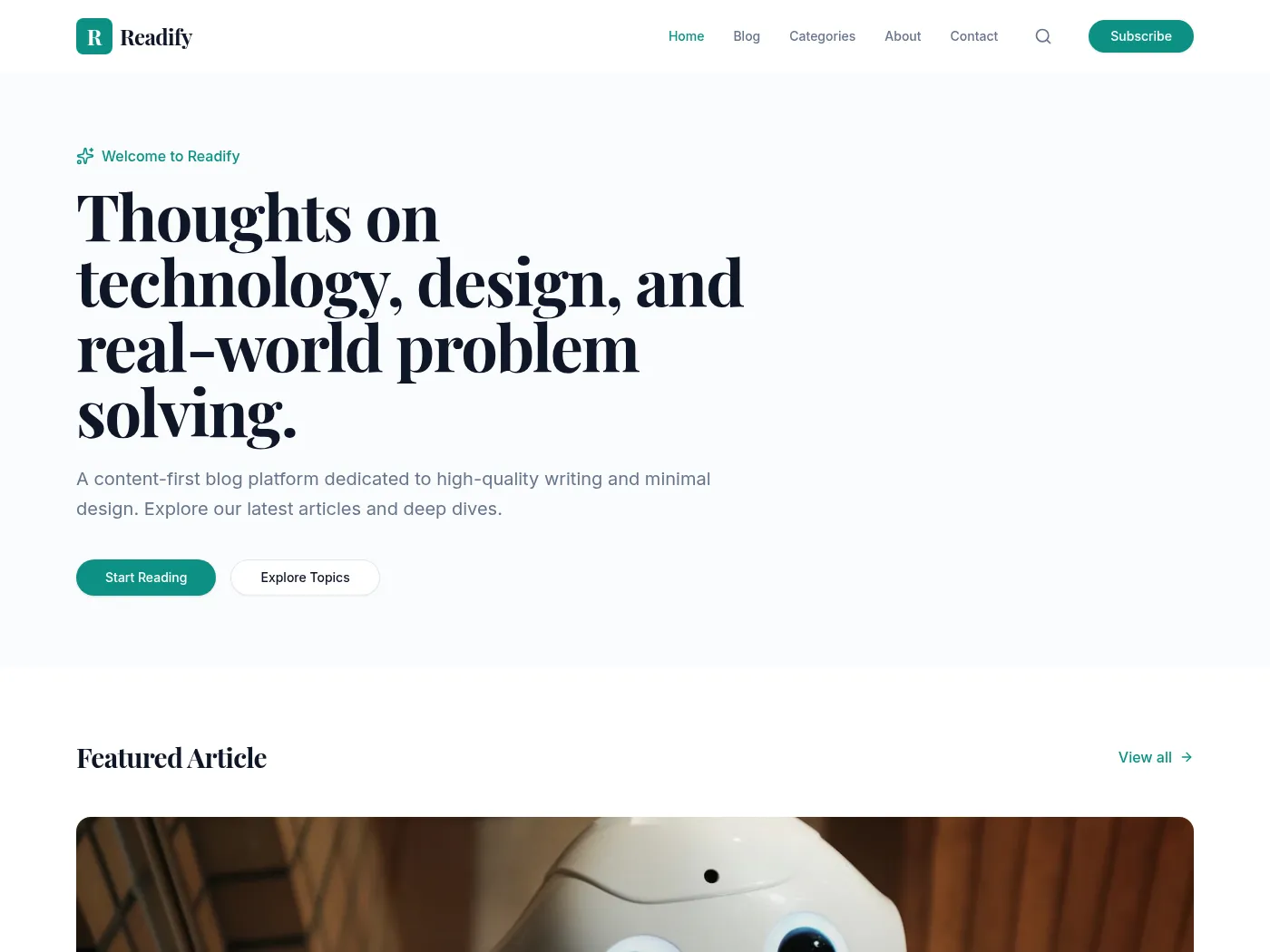 Readify Blog Platform