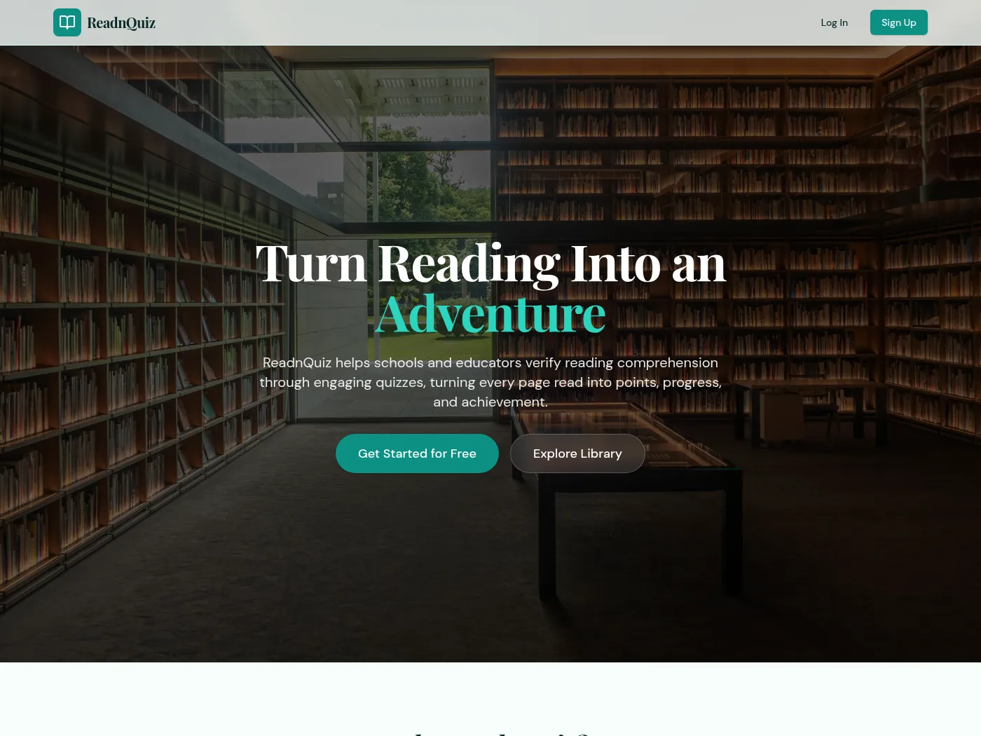 ReadnQuiz Clone