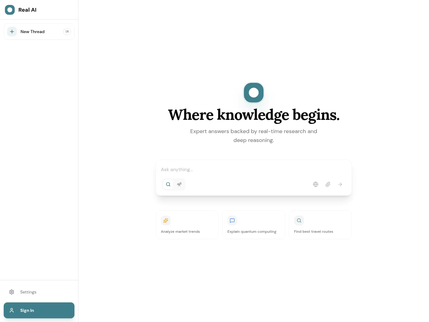 Real AI Assistant