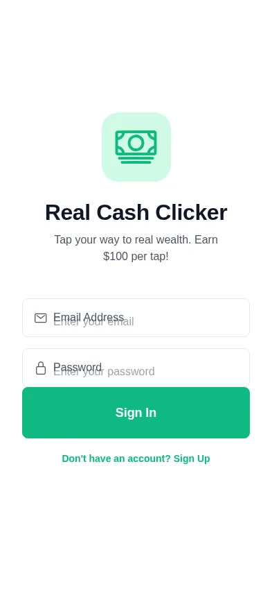 Real Cash Clicker