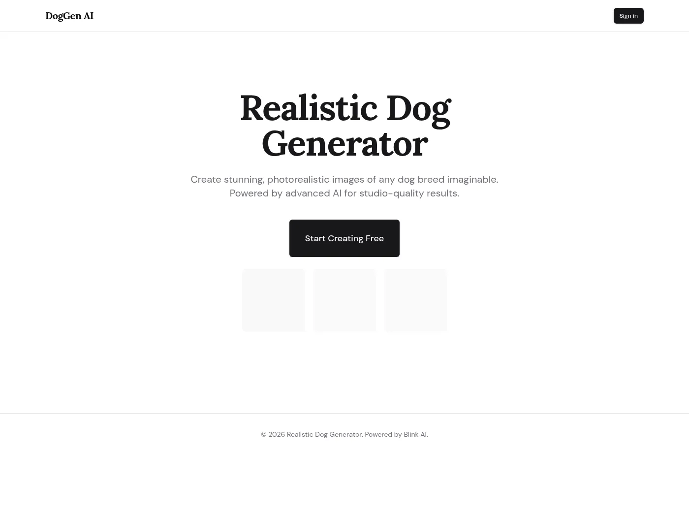 Realistic Dog Generator