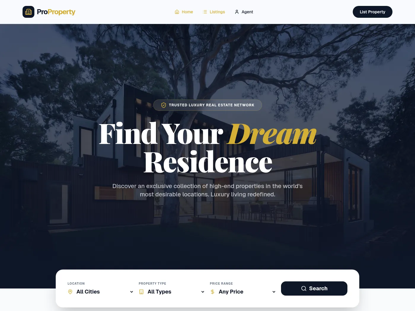 ProProperty Listing Hub