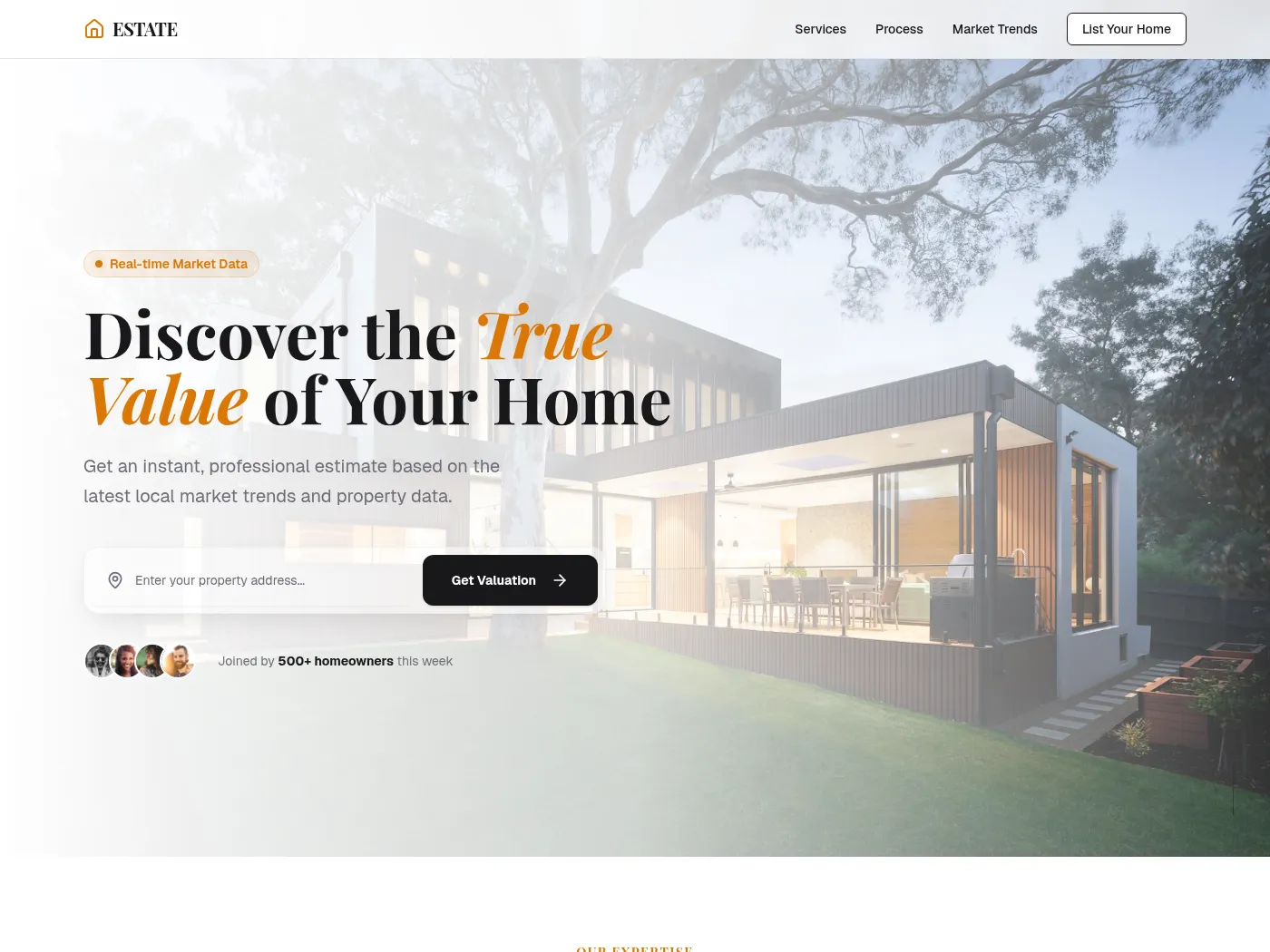 SellerLead Landing Page