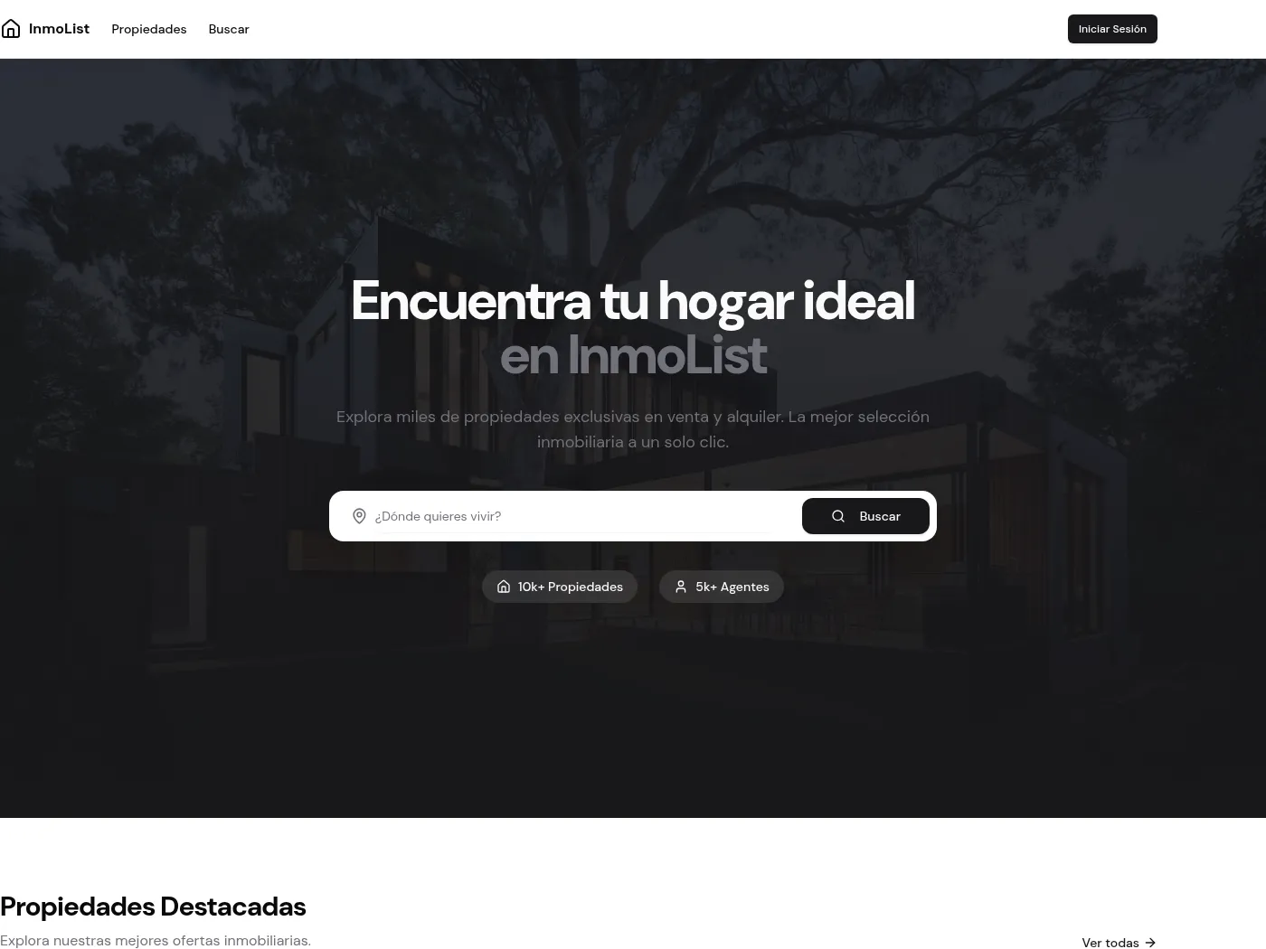 InmoList Web