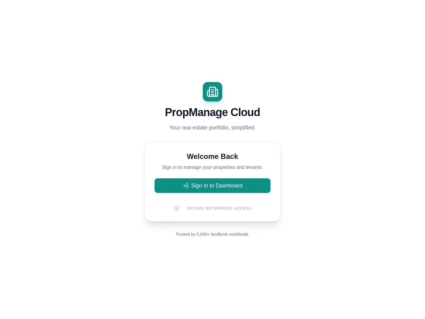 PropManage Cloud