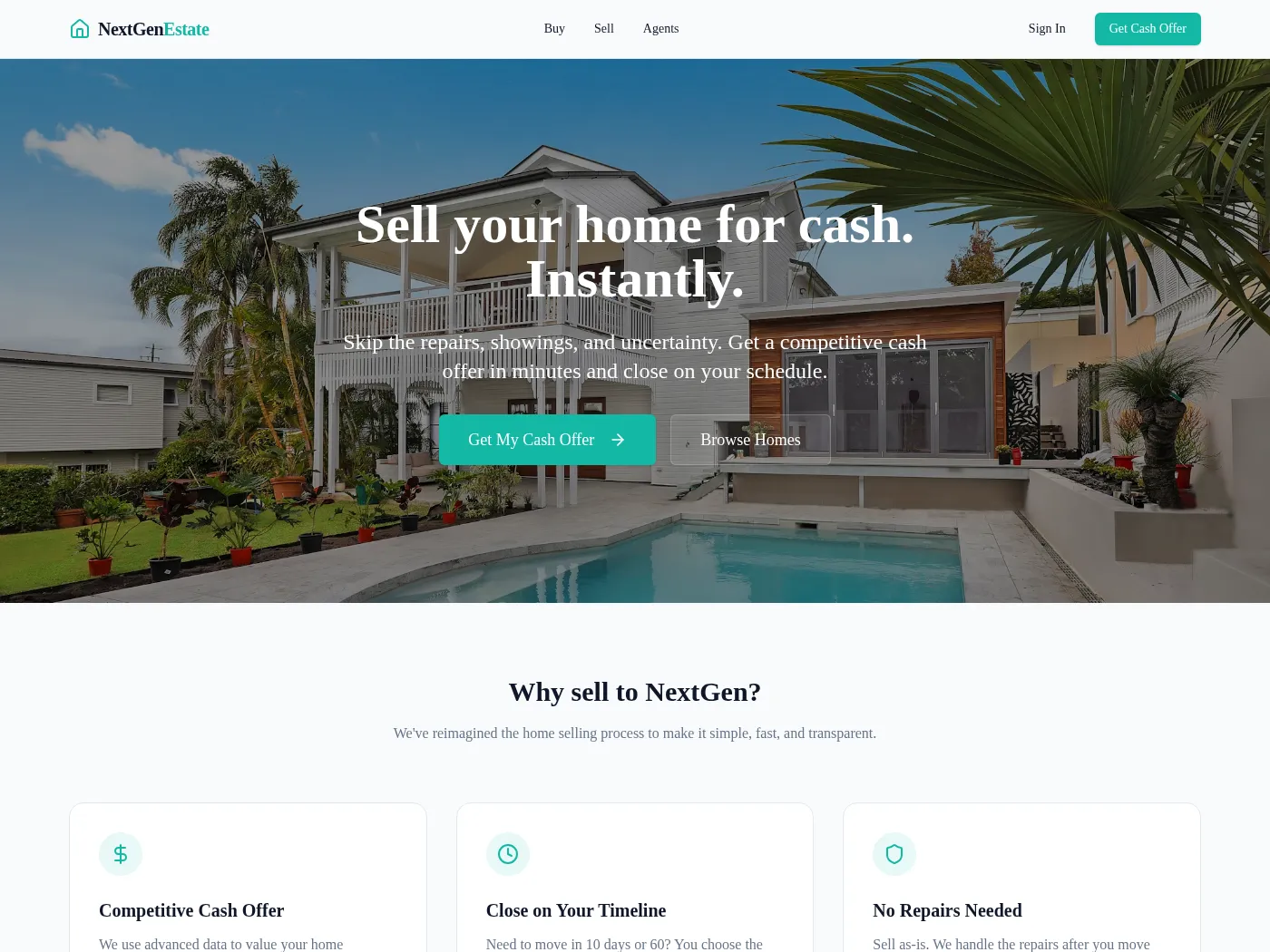 NextGen Real Estate Platform