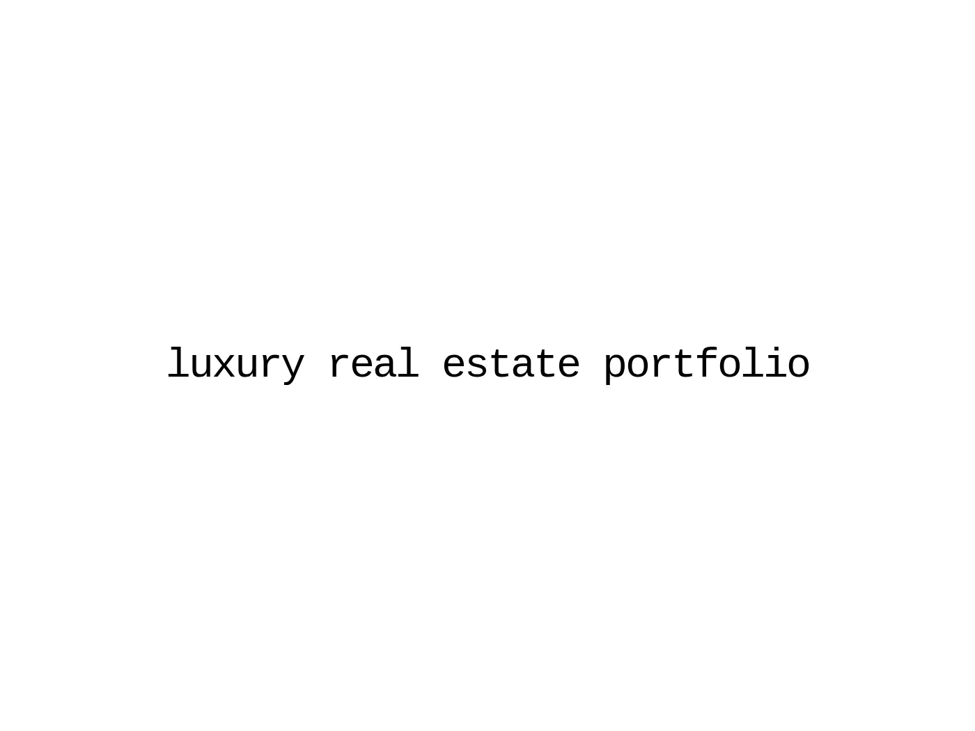 High-End Real Estate Website Redesign with Modern, Professional Aesthetics
