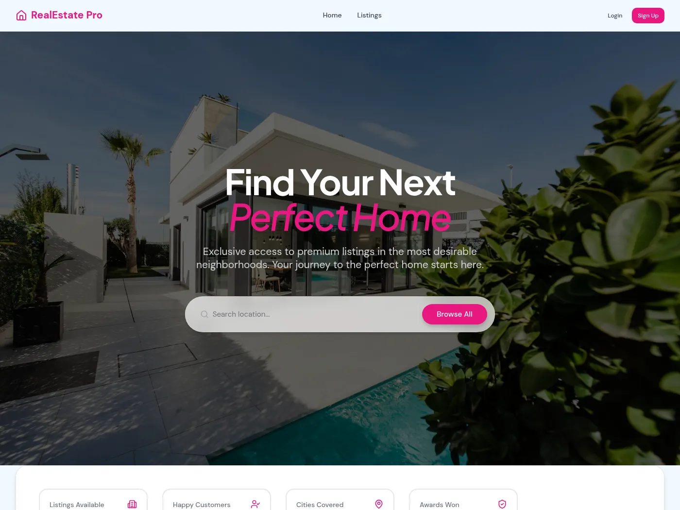 Real Estate Pro Site
