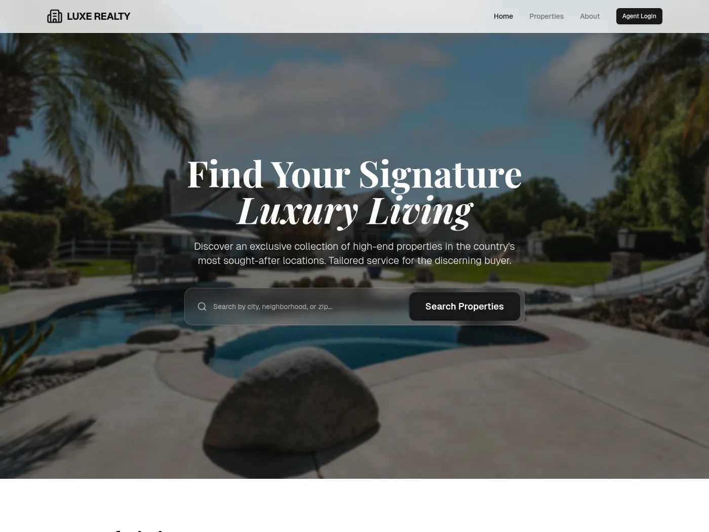 Property Showcase Site