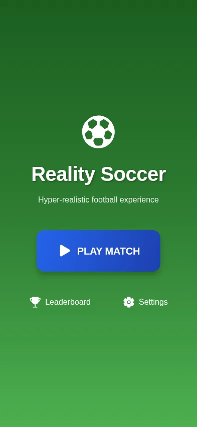 Reality Soccer Mobile