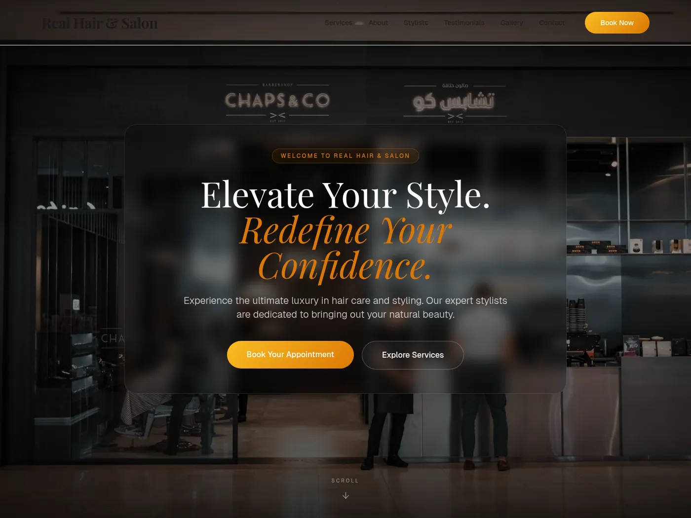 Real Hair & Salon Site