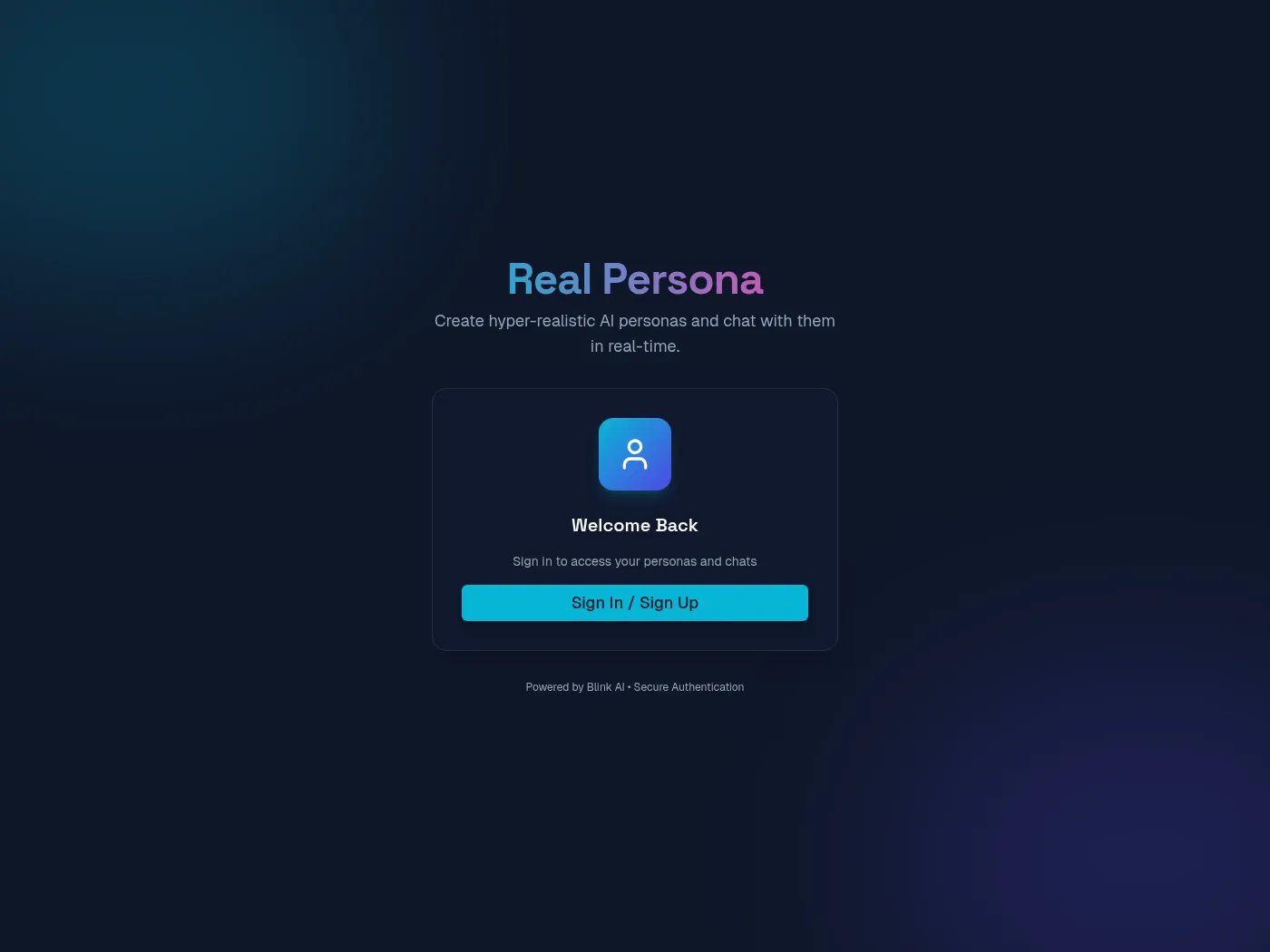 Real Persona AI Chat
