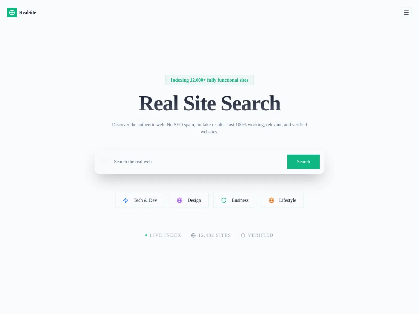 Real Site Search