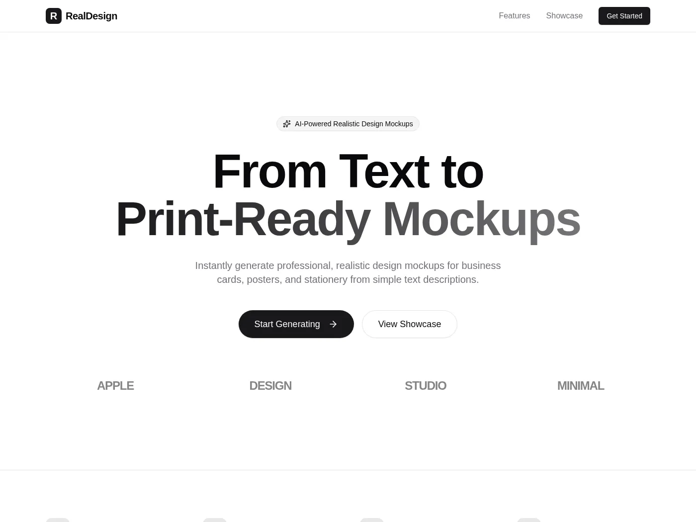 RealDesign Generator