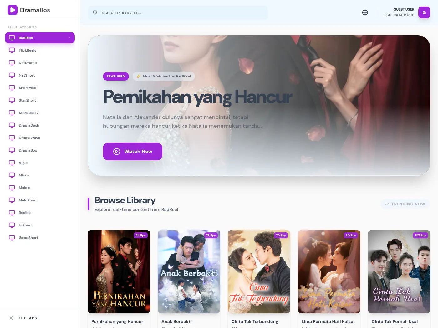 RealData Only Platform
