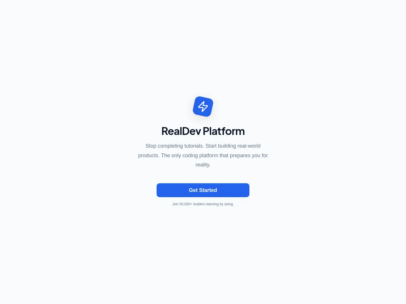 RealDev Builder Platform