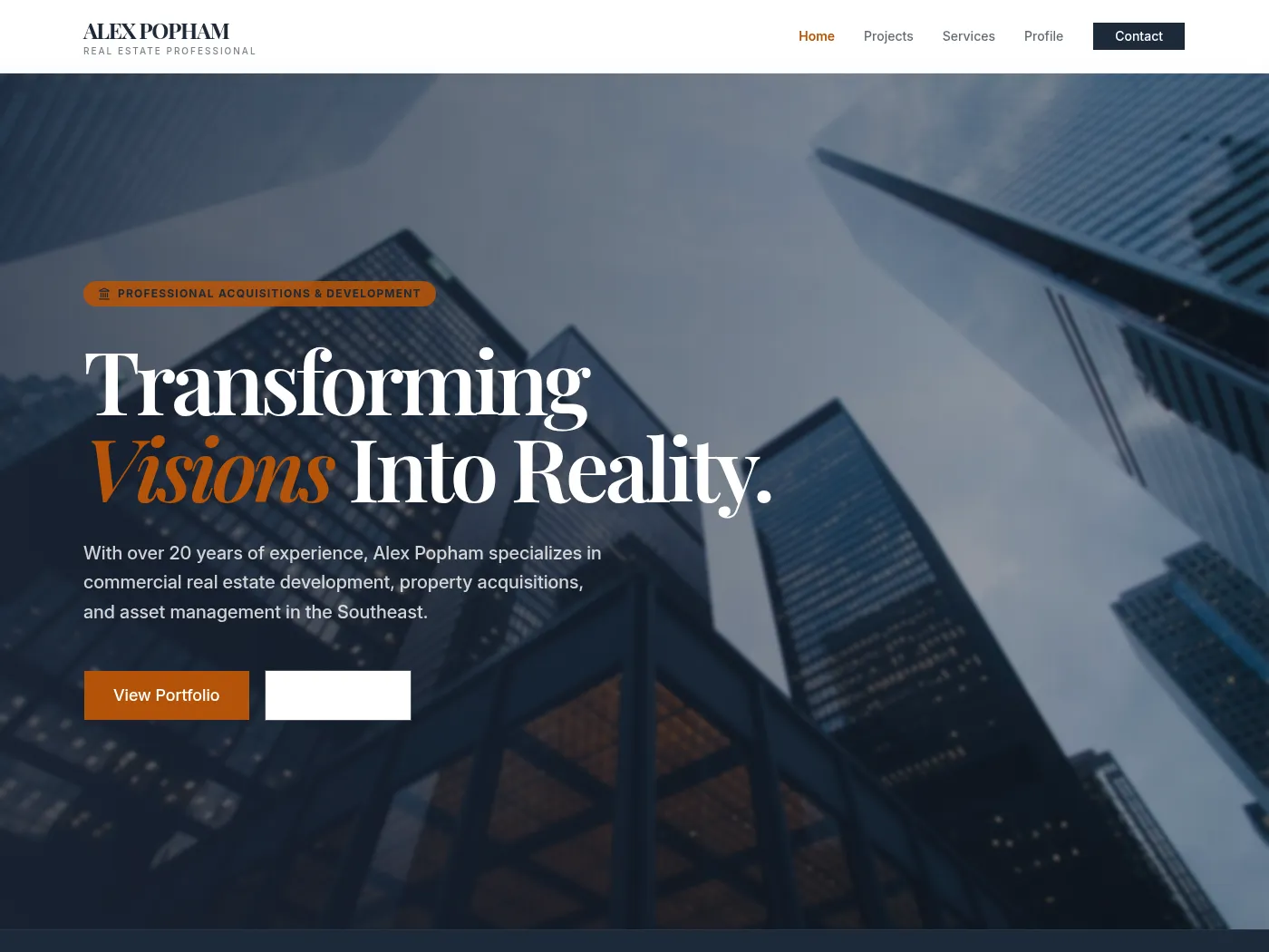Real Estate Profolio