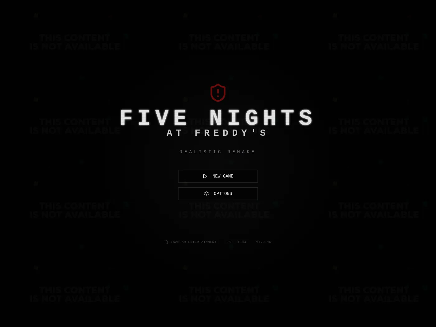 Five nights at Freddy’s one