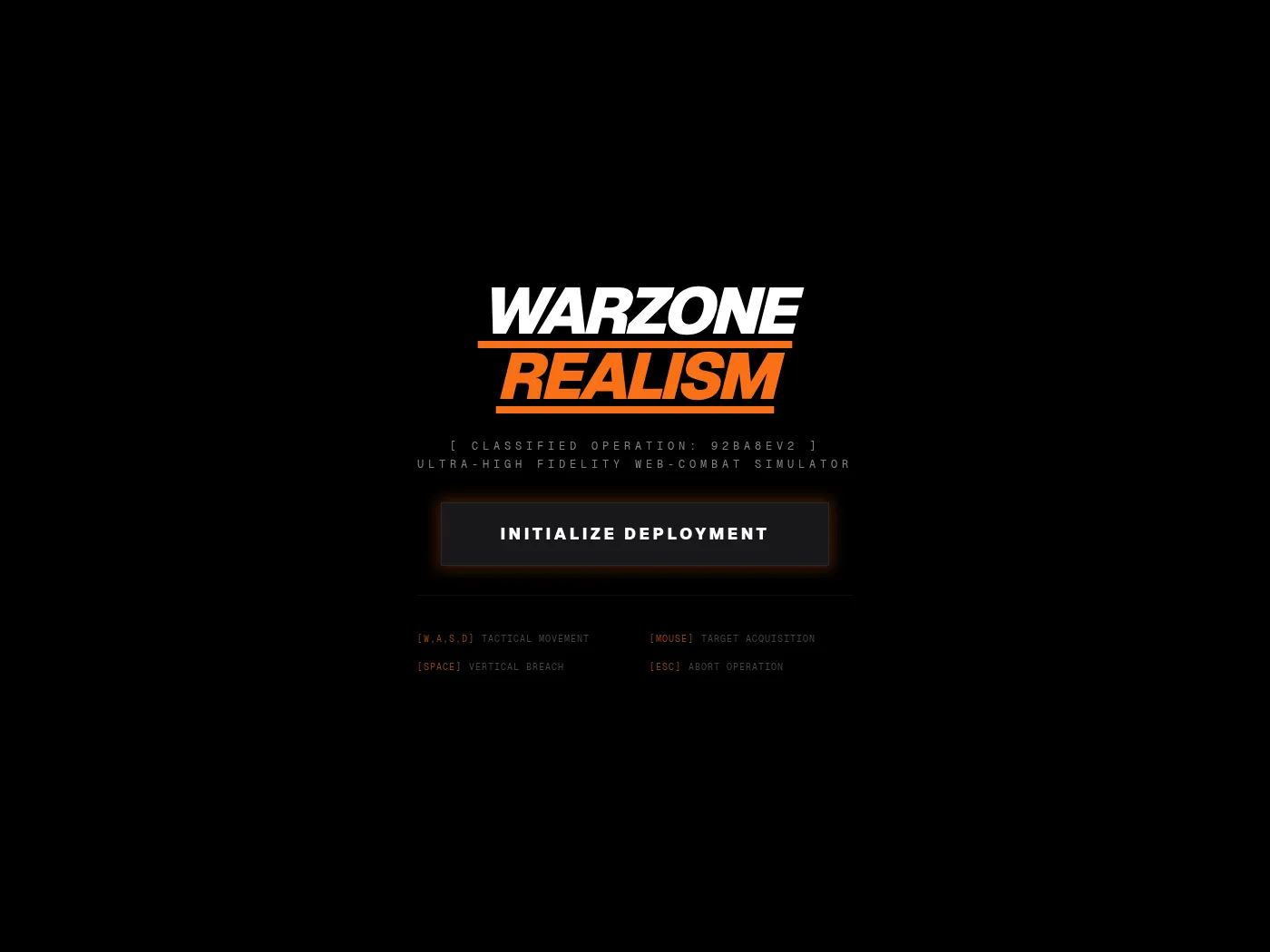Warzone Realism Shooter
