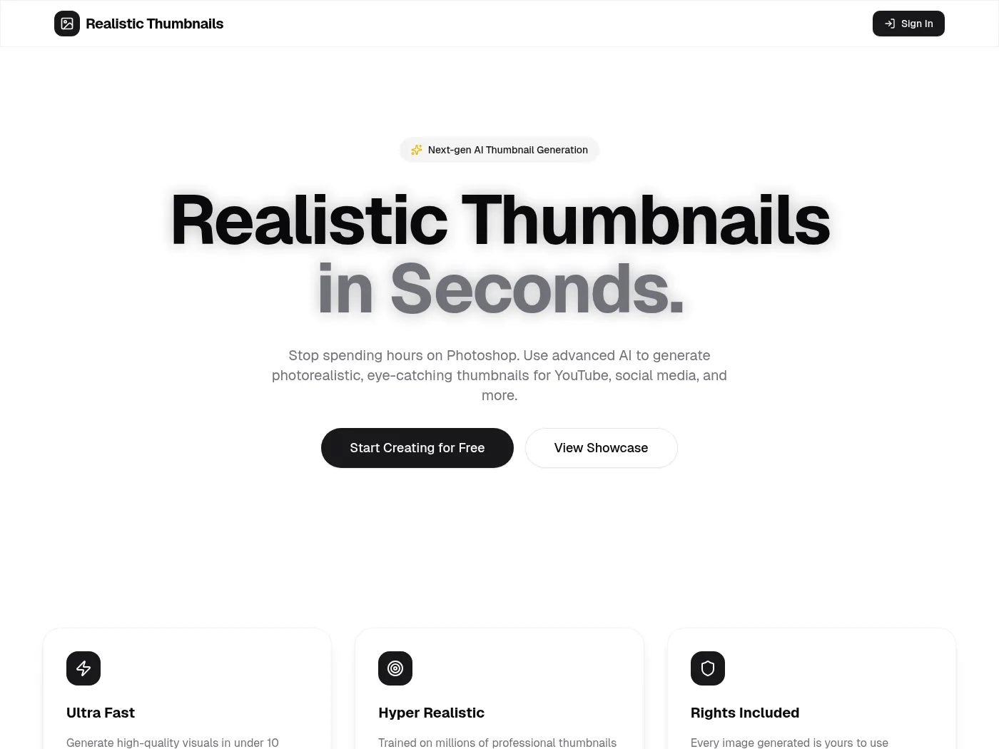 Realistic Thumbnail Maker