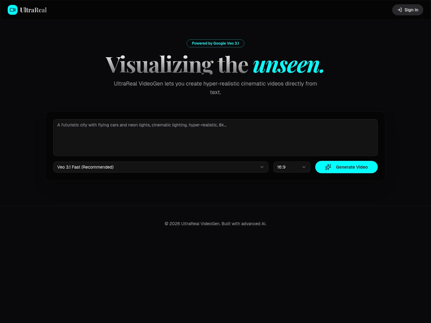 UltraReal VideoGen