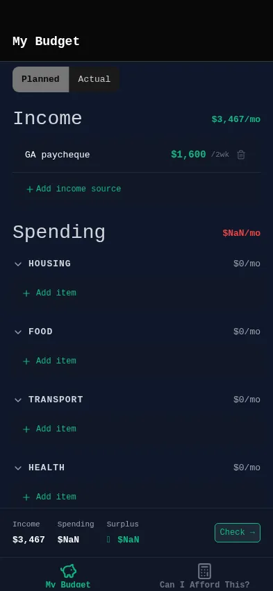 Reality Check App