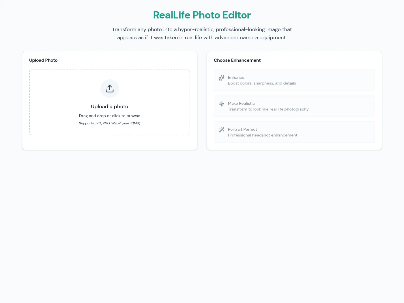 RealLife Photo Editor