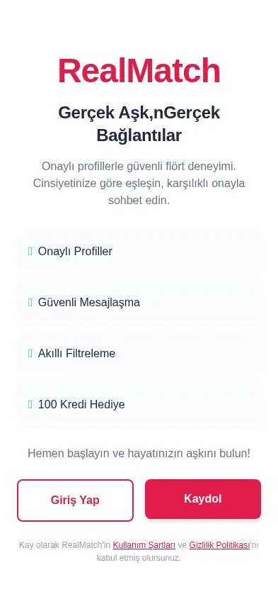 RealMatch Dating App