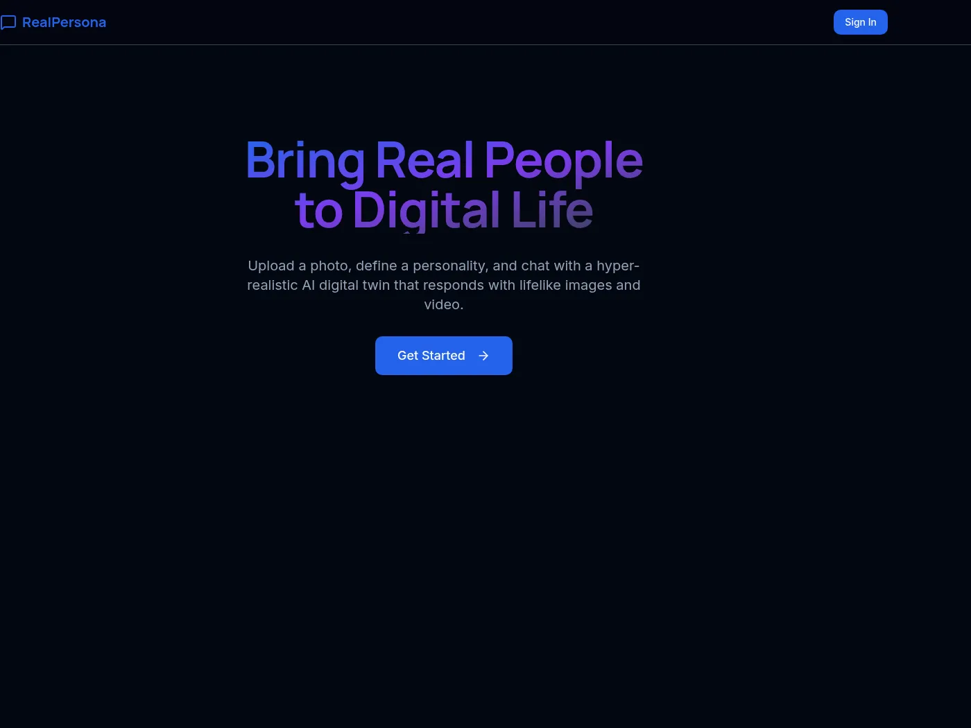 RealPersona AI Chat