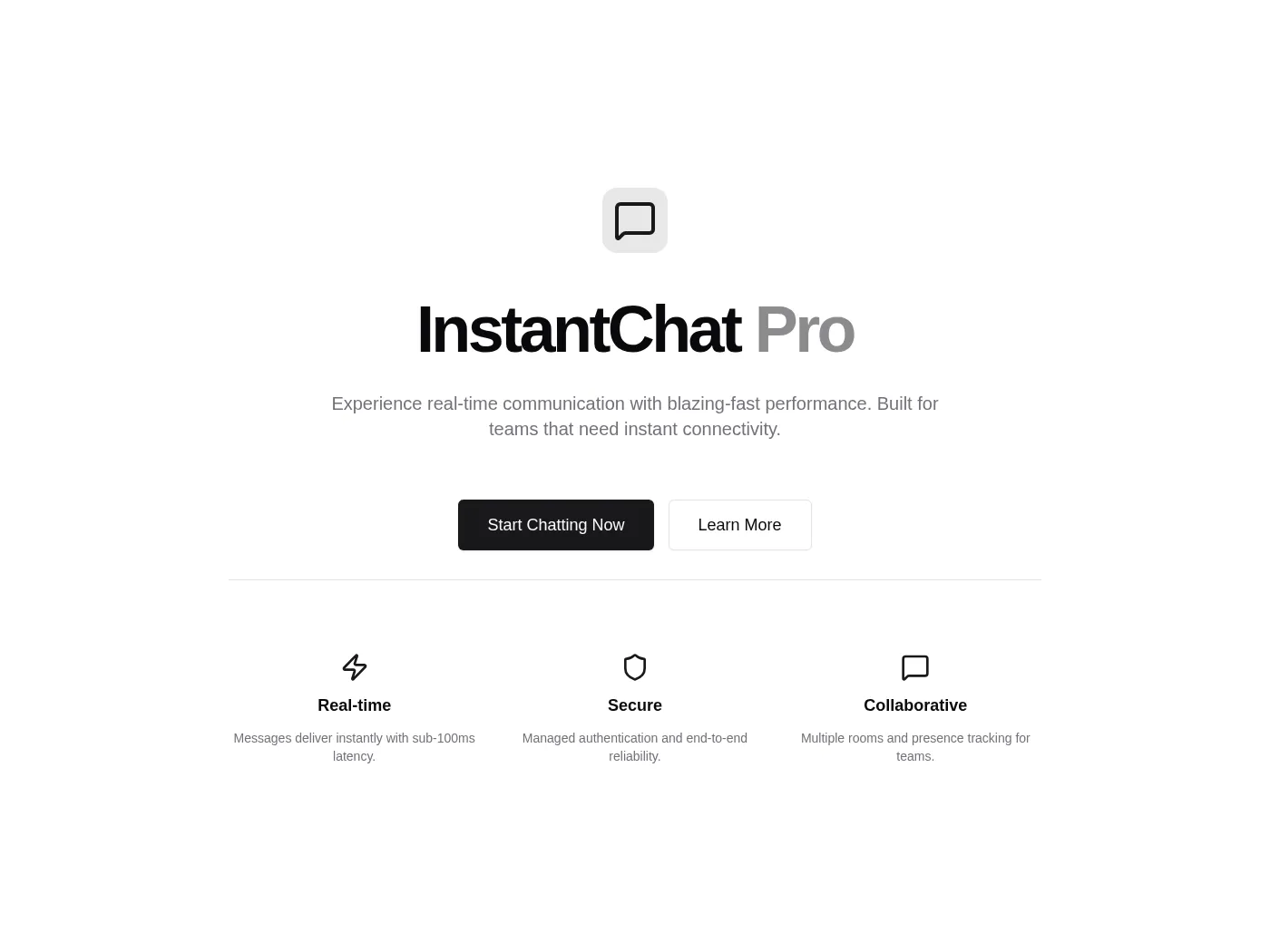 InstantChat Pro
