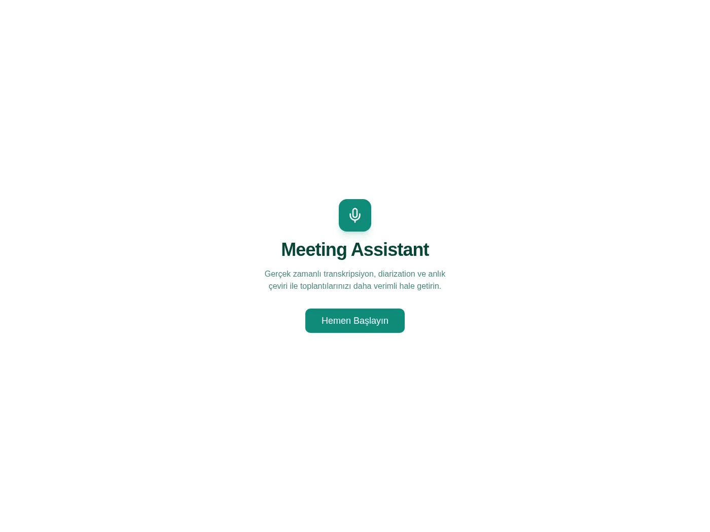 Live Meeting Assistant