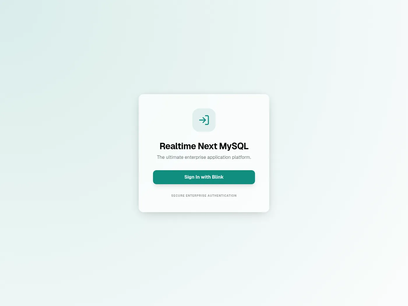 Realtime MySQL Platform
