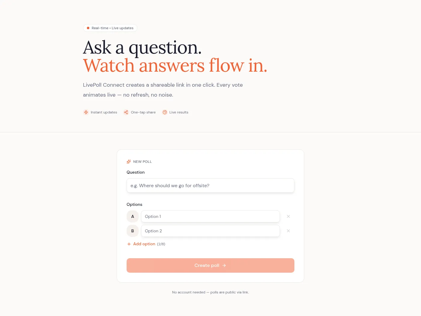 LivePoll Connect
