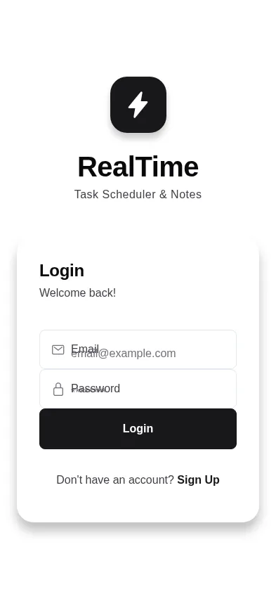 RealTime Task Scheduler