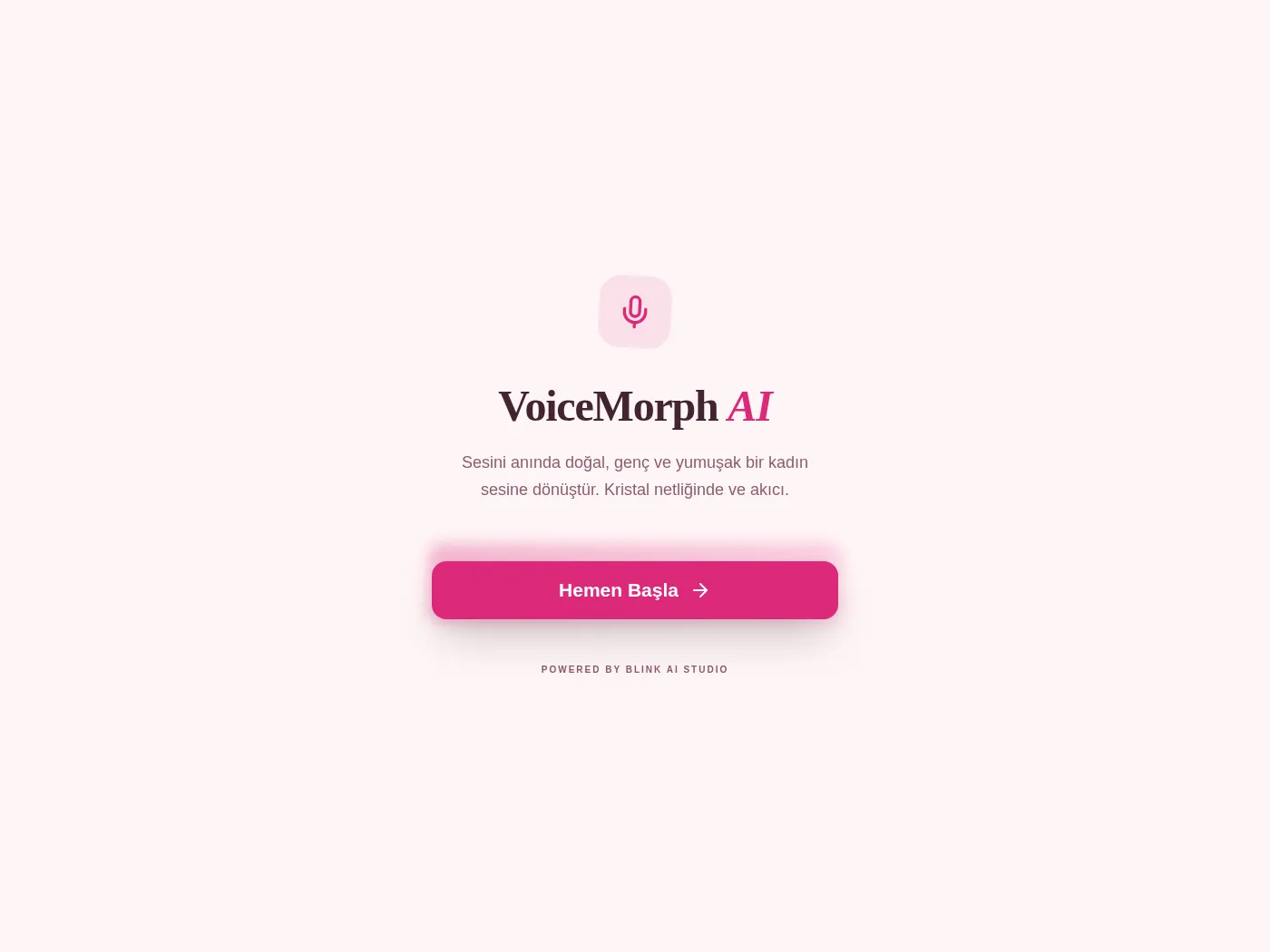 Real-Time Female Voice AI
