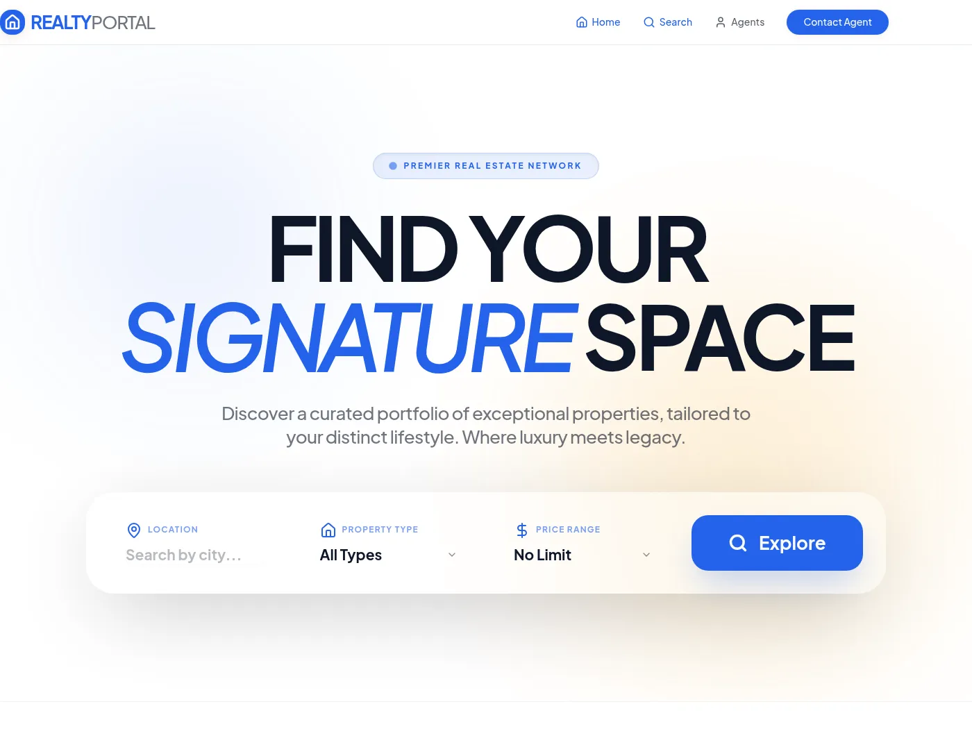 Agent Realty Portal