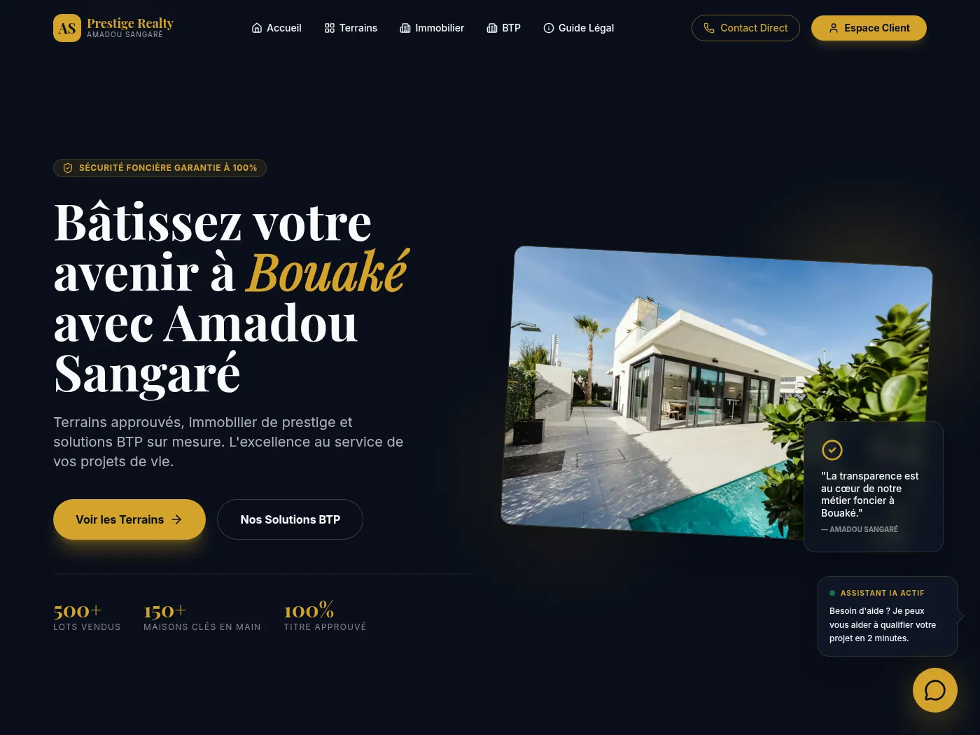 Prestige Realty Bouaké