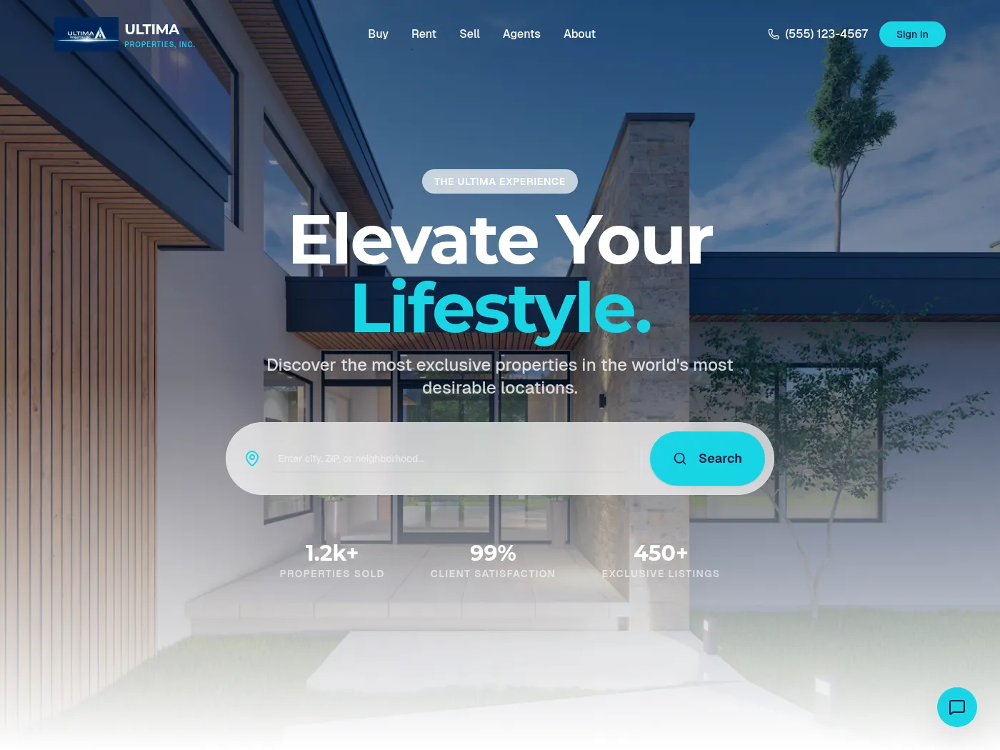 Modern Realty Portal