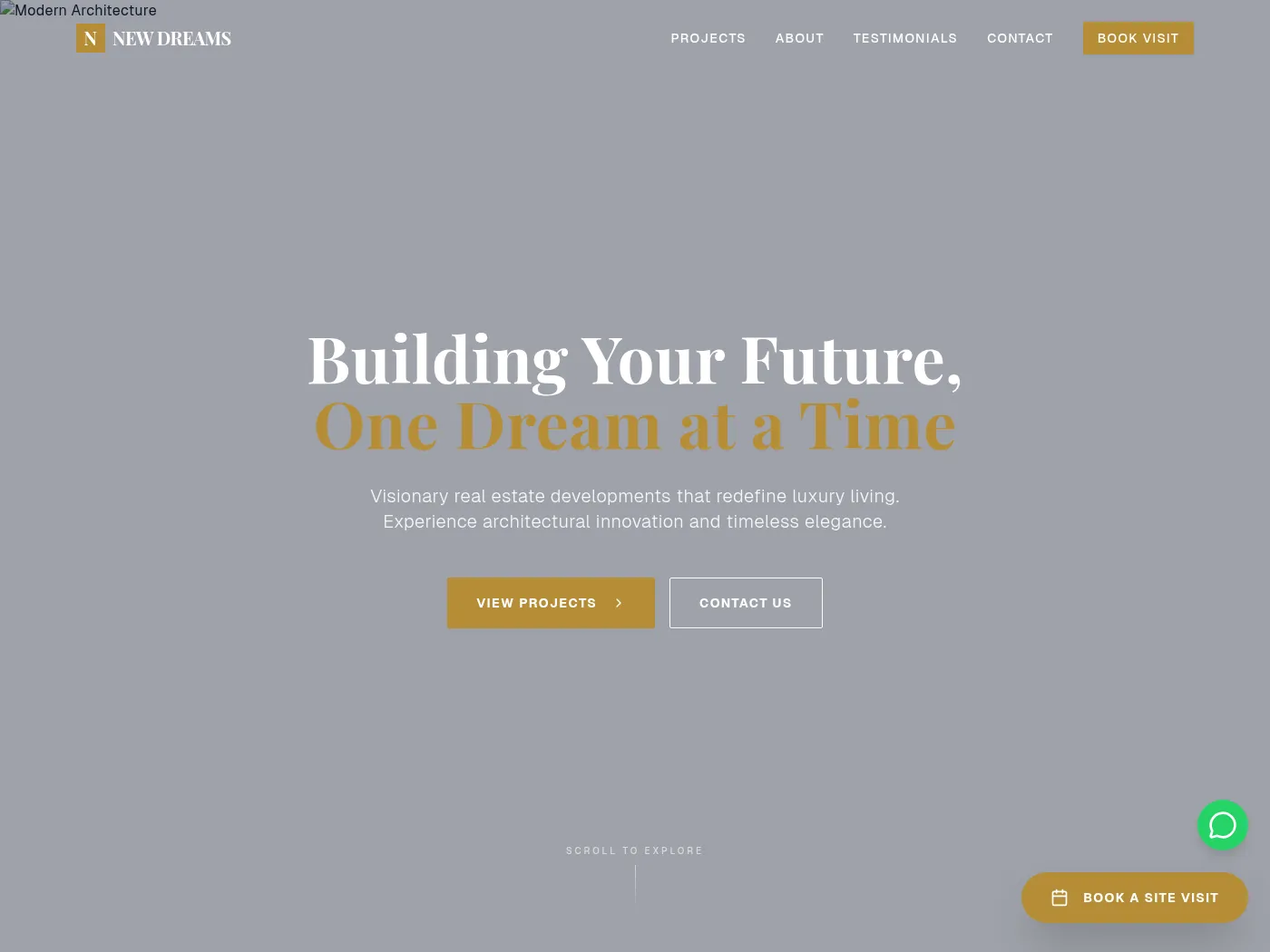 New Dreams Realty Site