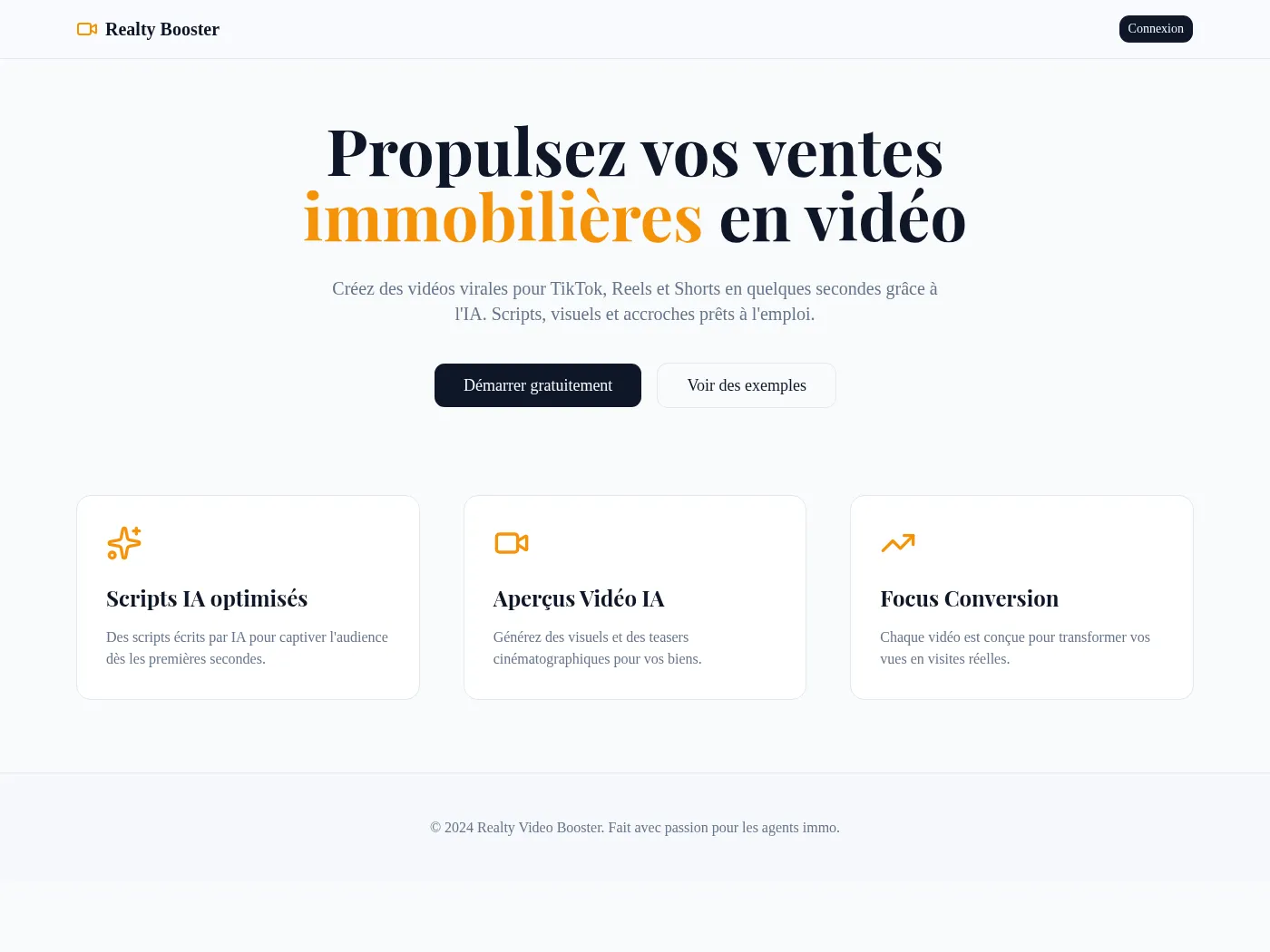 Realty Video Booster