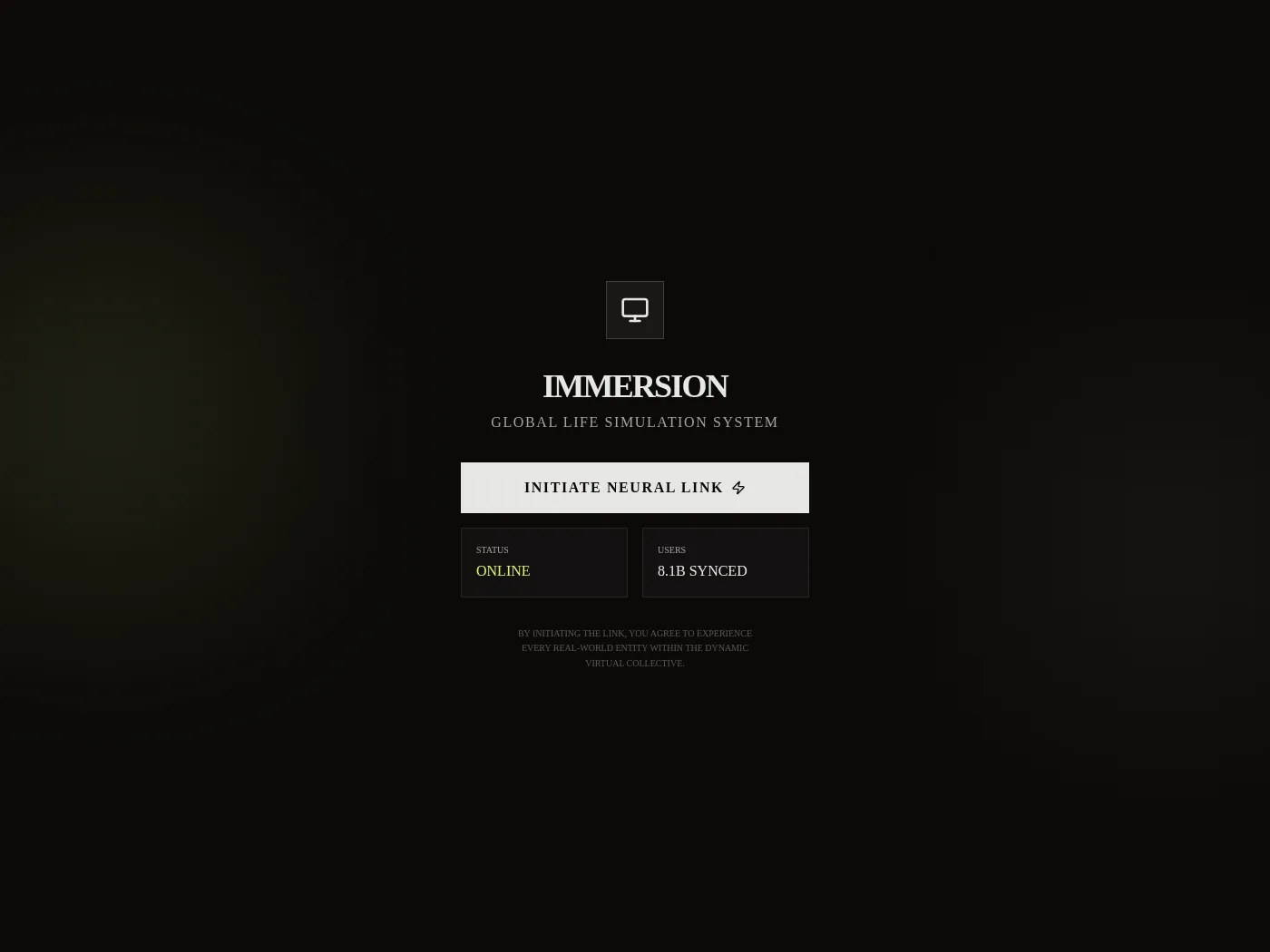 RealWorld Immersion Game