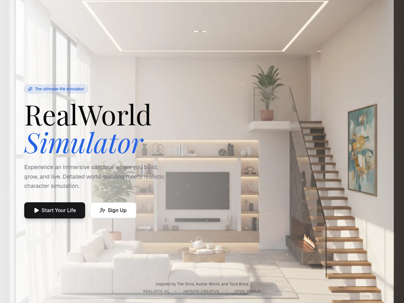 RealWorld Life Simulator