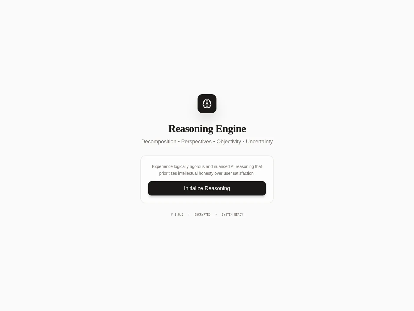 Reasoning AI Engine