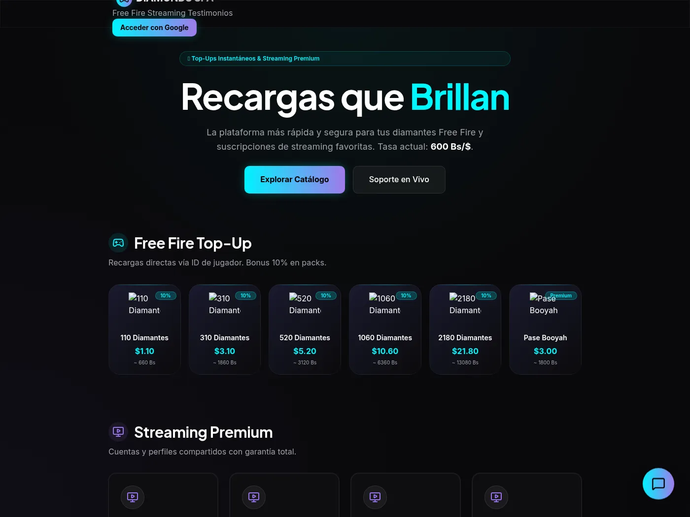 Diamonds Dashboard SPA