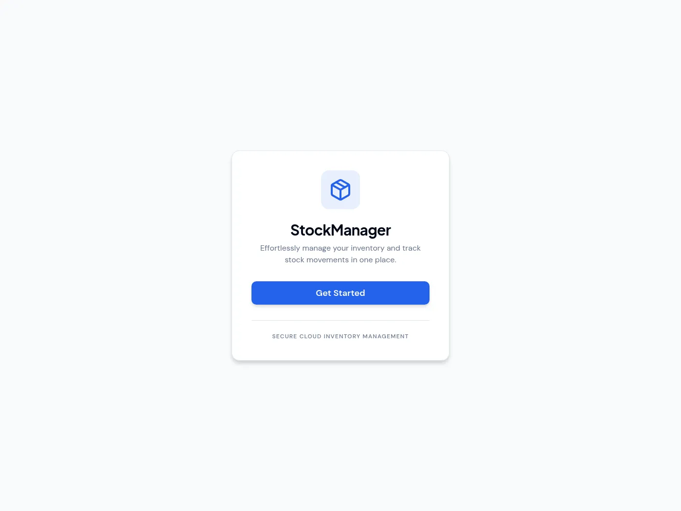 Receipt Inventory Manager