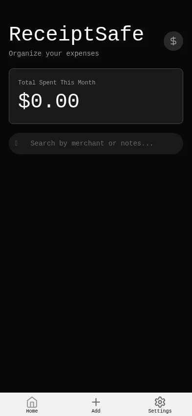 ReceiptSafe