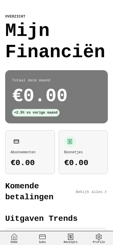 Receiptly Tracker